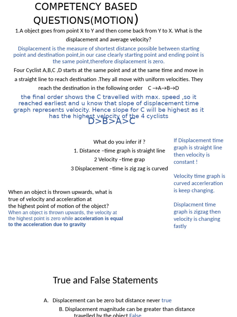 Physics Motion Problems | PDF | Velocity | Acceleration