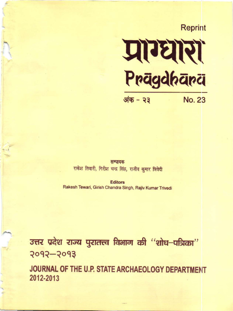 Analysis of Beads From The Sanauli Burials of Late Harappan ...