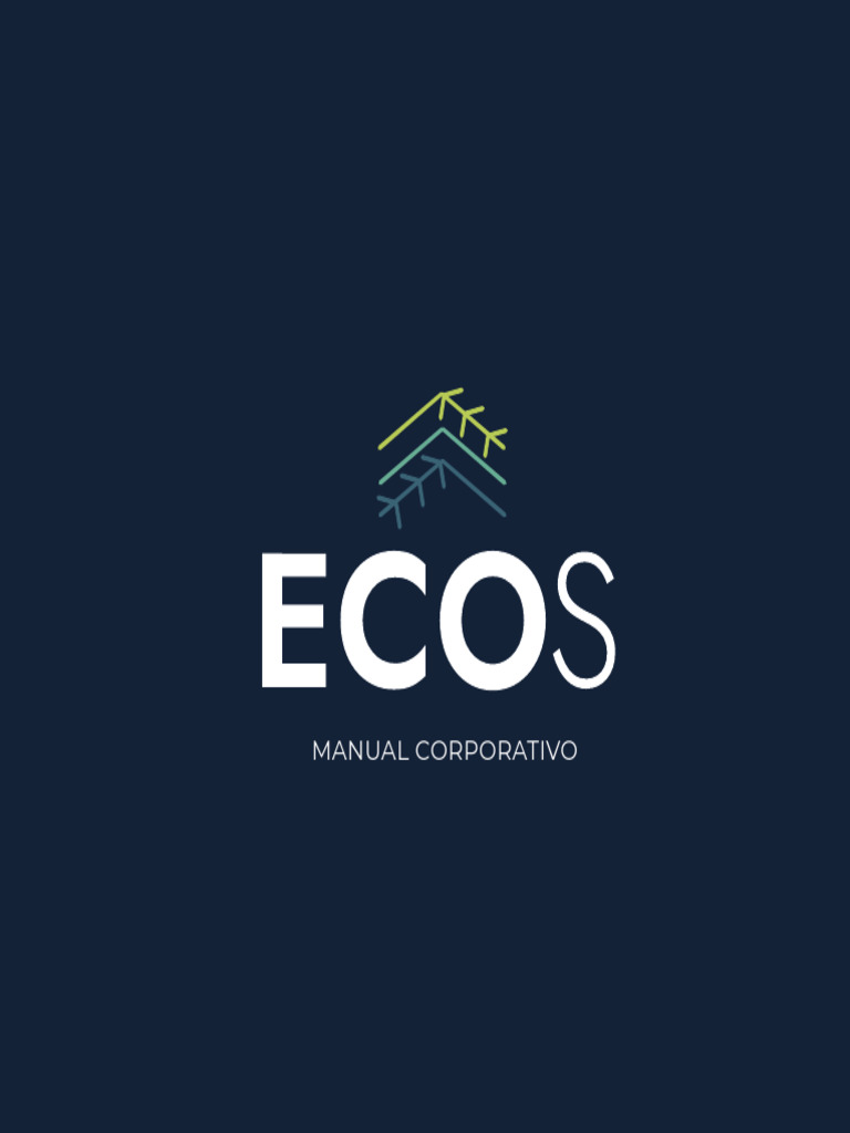 Manual Corporativo - ECOS | PDF | Marca | Logos