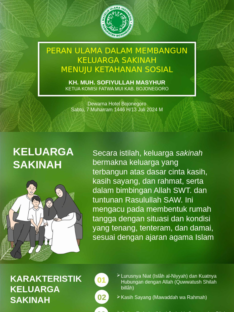Keluarga Sakinah-Kh. Muh Sofiyullah Masyhur | PDF