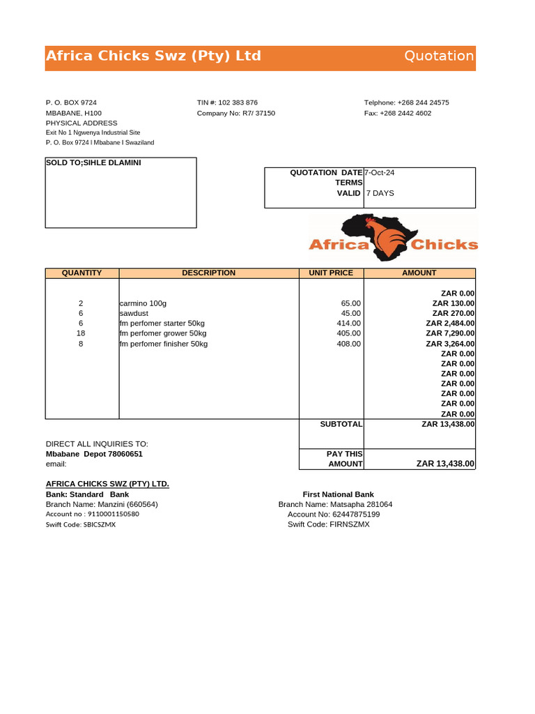 Quotation | PDF | Banking