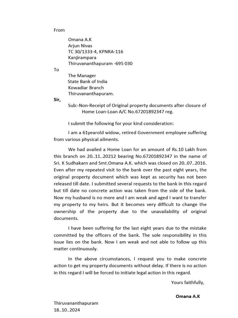 Bank LTR | PDF | Law