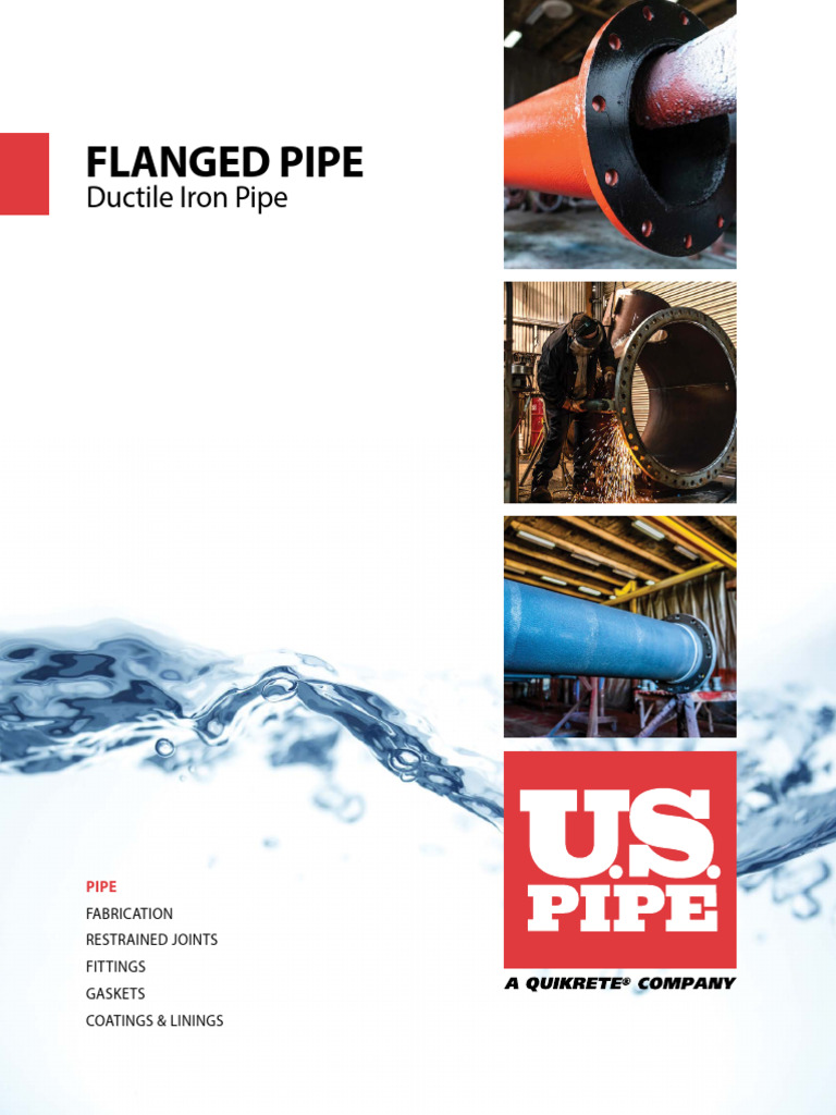 FlangedPipe SubmittalBook Digital | PDF | Pipe (Fluid Conveyance ...