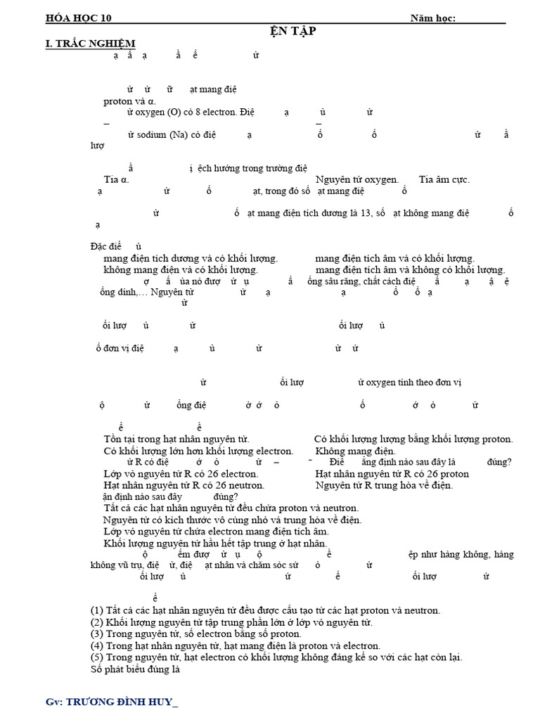 10 - de Luyen Tap So 2 - 10 Sinh | PDF