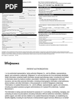 PATIENT ACCESS REQUEST - Walgreens | PDF | Health Insurance Portability ...