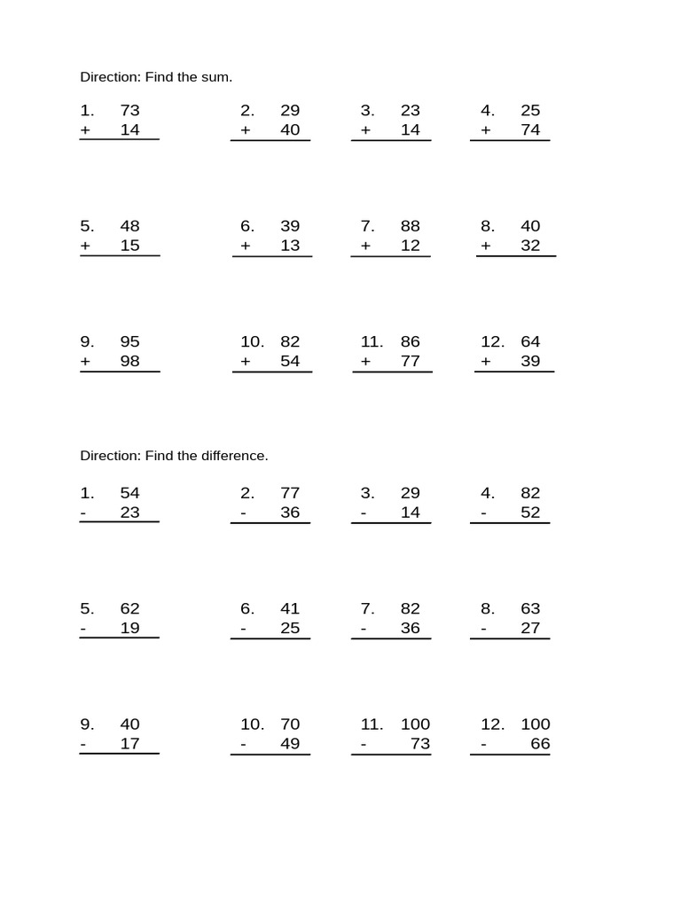 Mathematics Summer | PDF