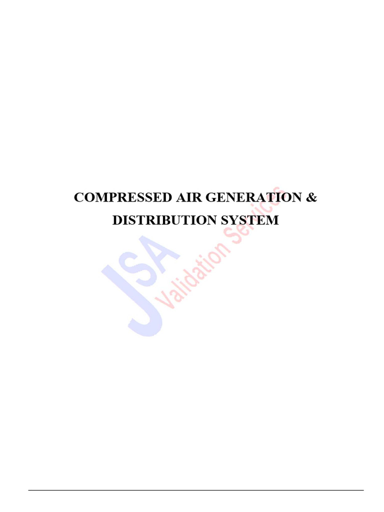 Compressed Air Performance Requalification Protocol | PDF | Verification And Validation