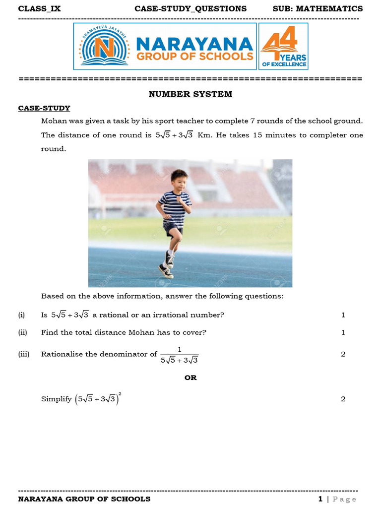 Class IX Math Case Studies | PDF | Mathematics | Euclidean Geometry