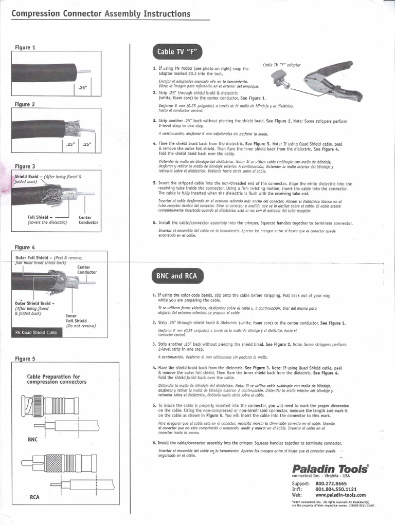 Instruc Conector BNC | PDF