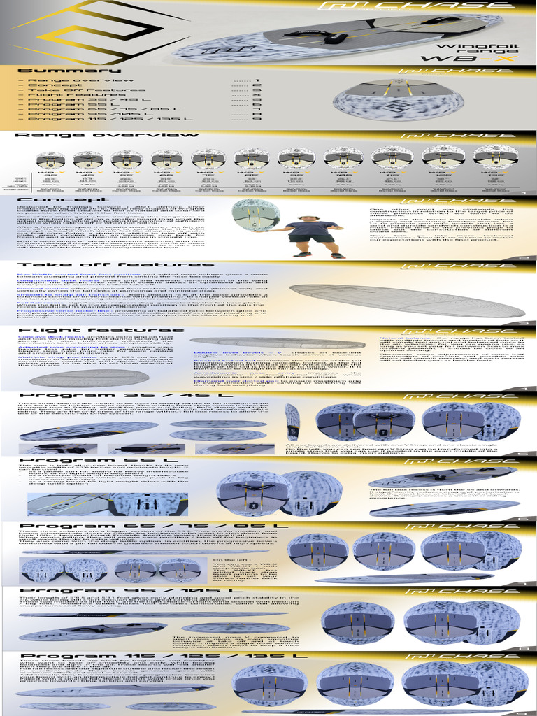 Chase Project: Efoil Wing Features | PDF
