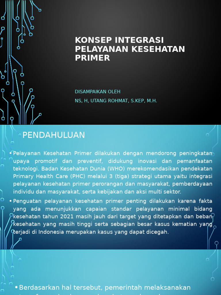 Integrasi Layanan Kesehatan Primer | PDF