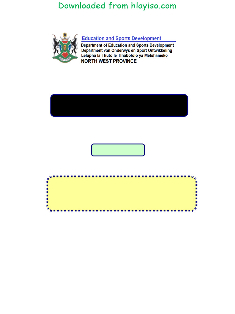 Agricultural Sciences Gr11 MEMO - Hlayiso - Com | PDF | Soil | Acid