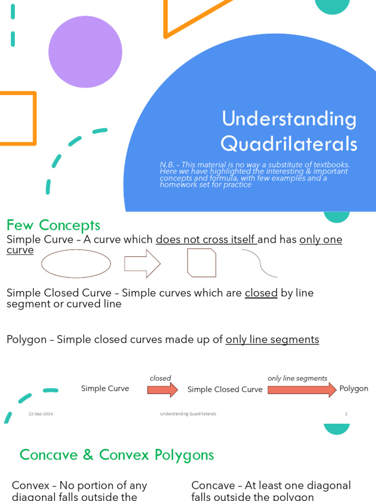 Quadrilaterals: Concepts and Exercises | PDF | Rectangle | Euclidean ...