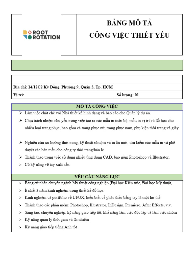 Root Rotation Graphic Designer | PDF
