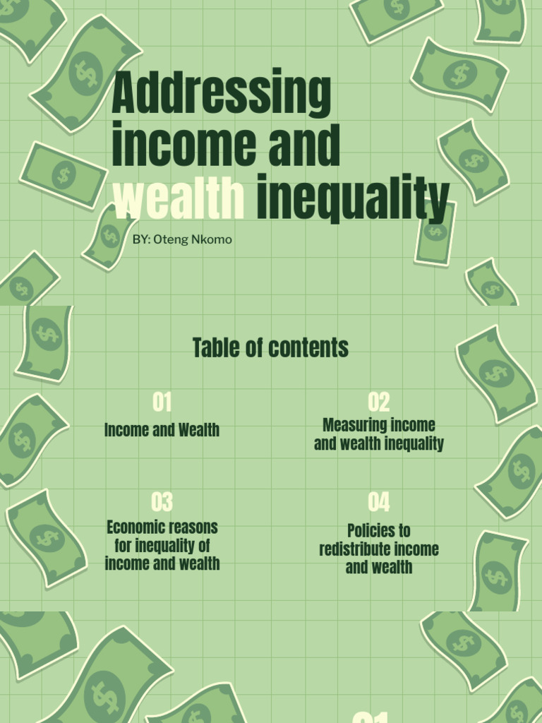 Income and Wealth Inequality Explained | PDF | Taxes | Gini Coefficient