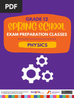 Grade 12 Physical Science Term 1 Revision | PDF | Force | Boiling