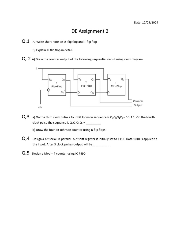 DE Assignment no.2_24-25 (1) | PDF