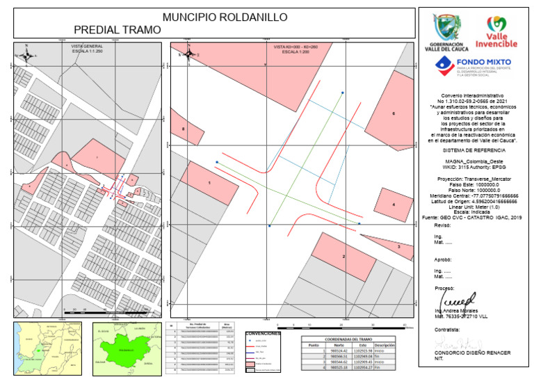 Convenio Infraestructura Roldanillo 2021 | PDF
