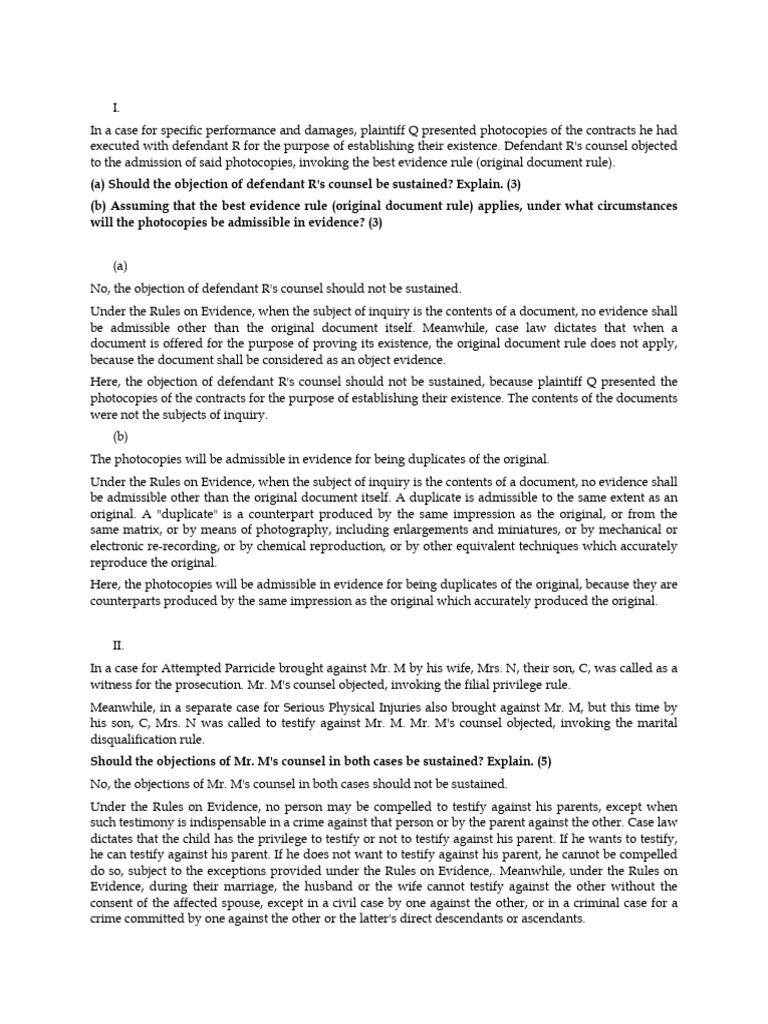 10-evid-bar-q-a-pdf-testimony-hearsay