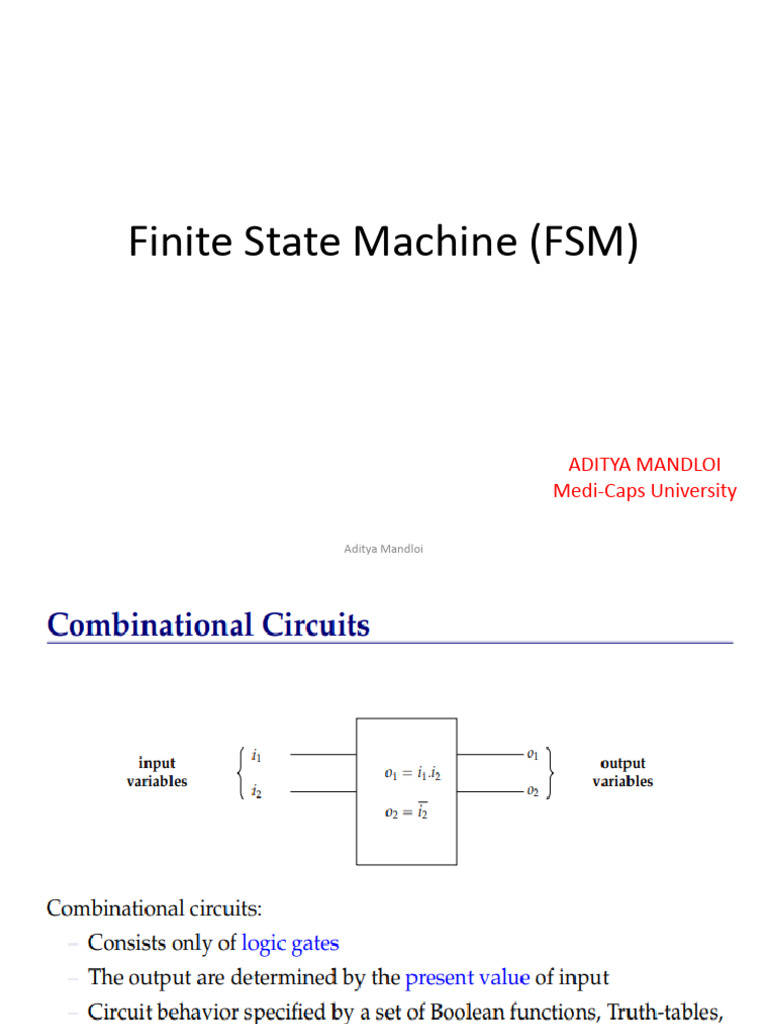 Finite State Machine (FSM) vlsi ut 3 | PDF | Computer Engineering | Digital Electronics