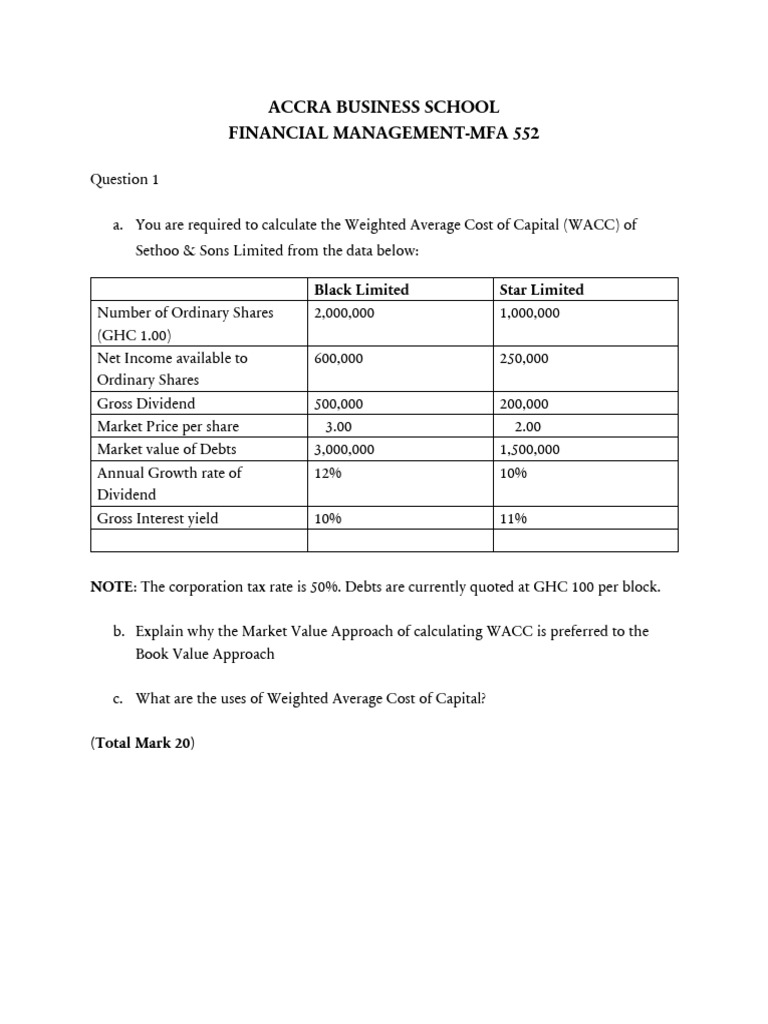 Docone 1606290884291 | PDF | Cost Of Capital | Financial Services