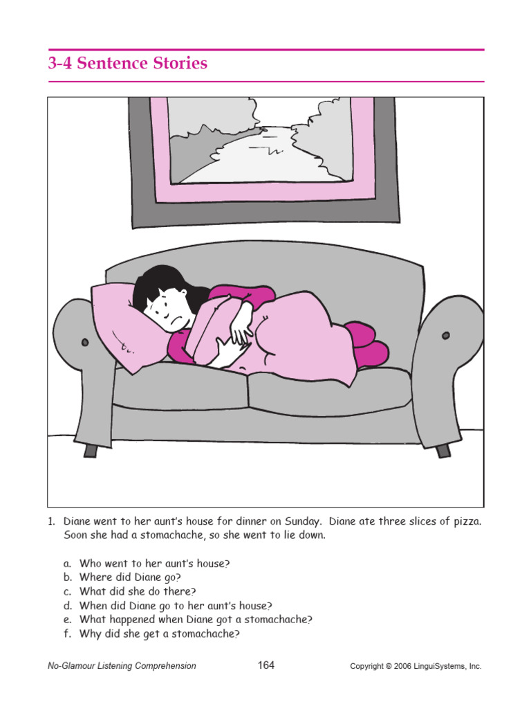 3_and_4_Sentence_Listening_Stories_-_LinguaSystems_2004 | PDF