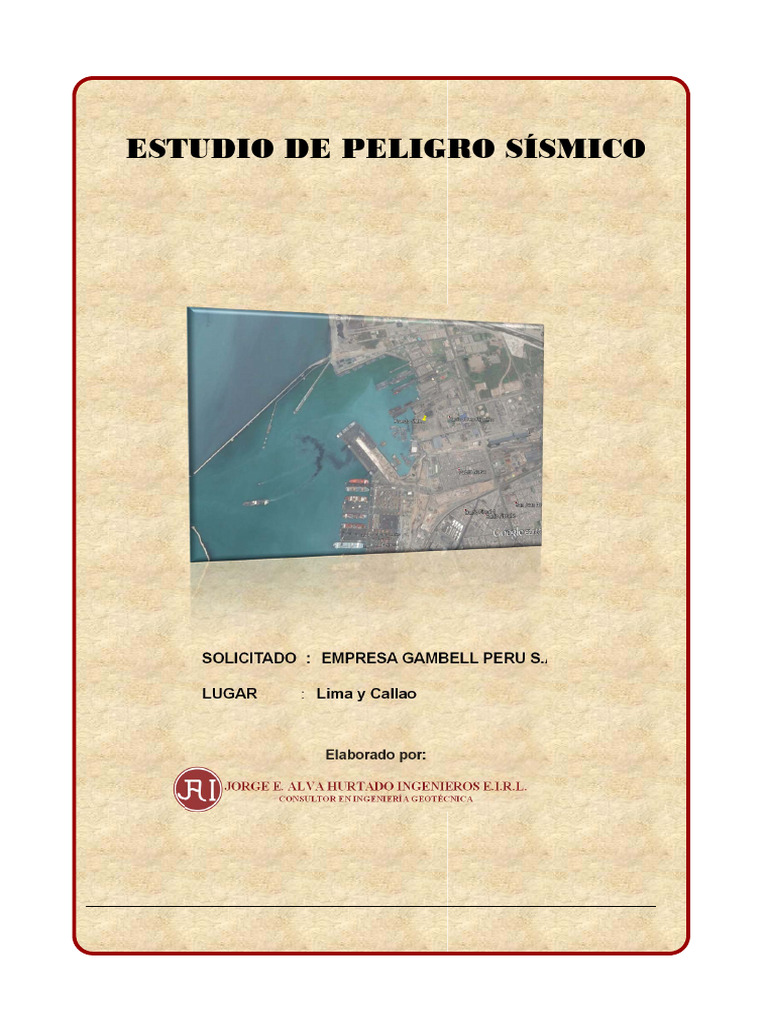 1.Informe Final PS Astillero | PDF | Placas tectónicas | Temblores