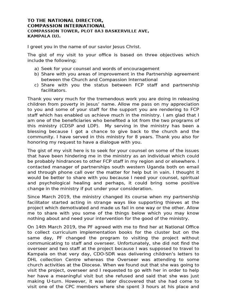 Cluster Message | PDF Cluster Message | PDF