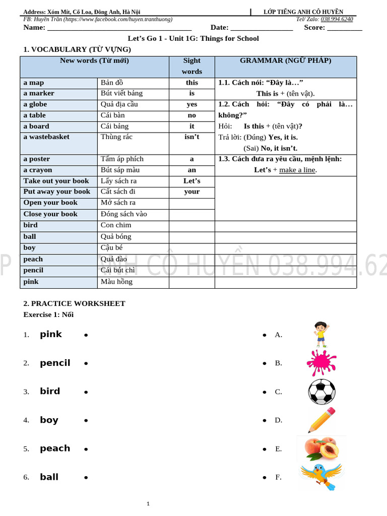 Let - S Go 1 - U1G | PDF