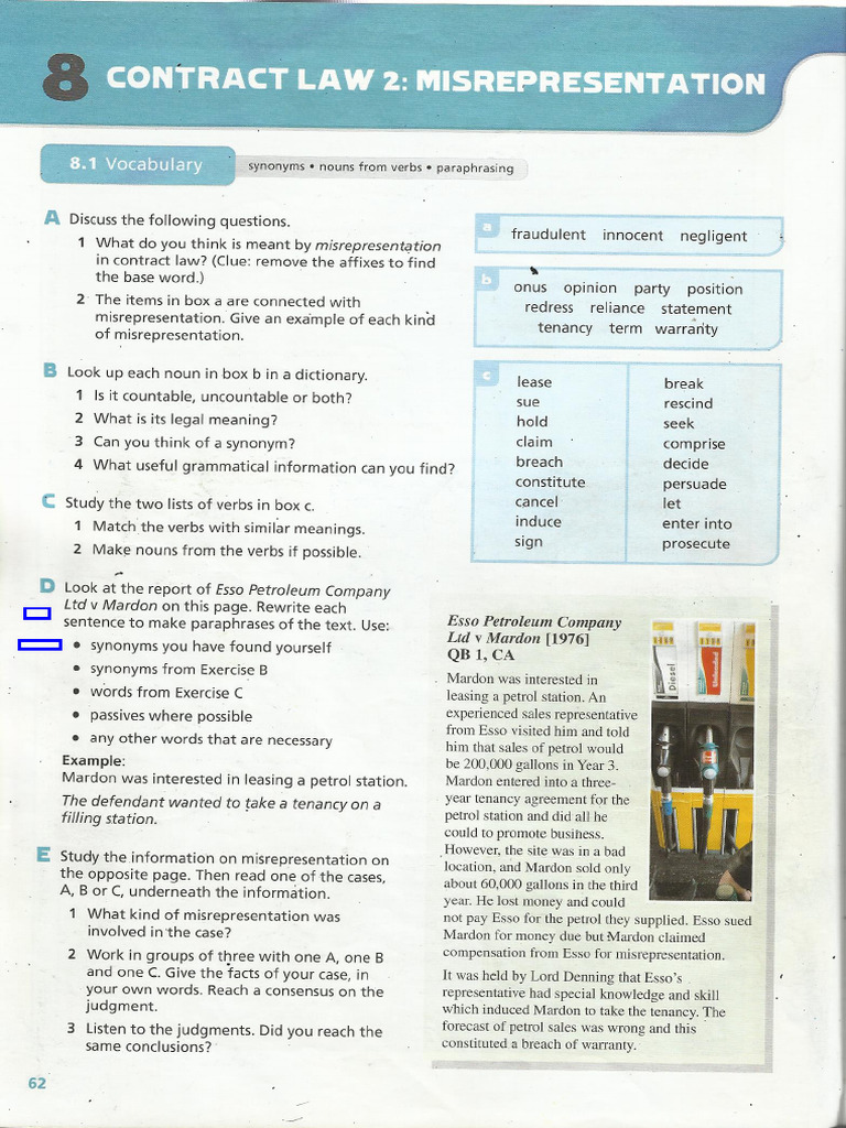 English for Law_Unit 8 | PDF
