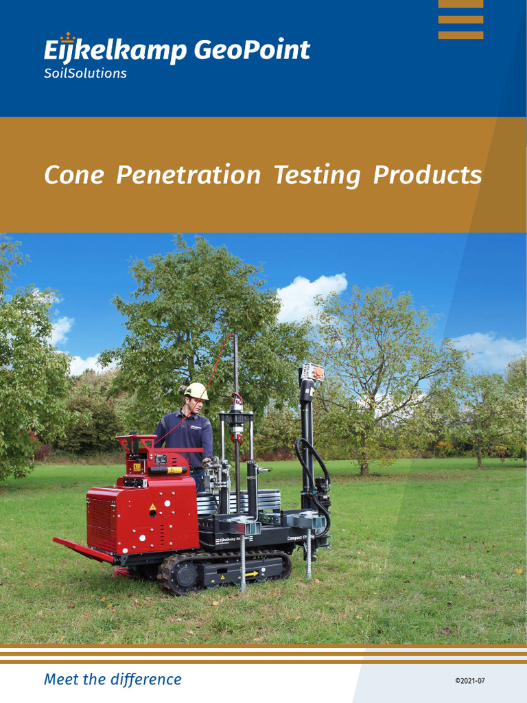 CPT brochure | PDF | Magnetometer | Young's Modulus
