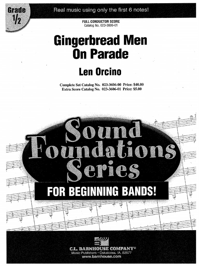 Gingerbread Men On Parade | PDF