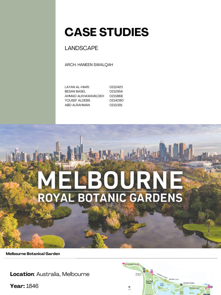 Group Case Studies | PDF | Gardens | Mediterranean Sea