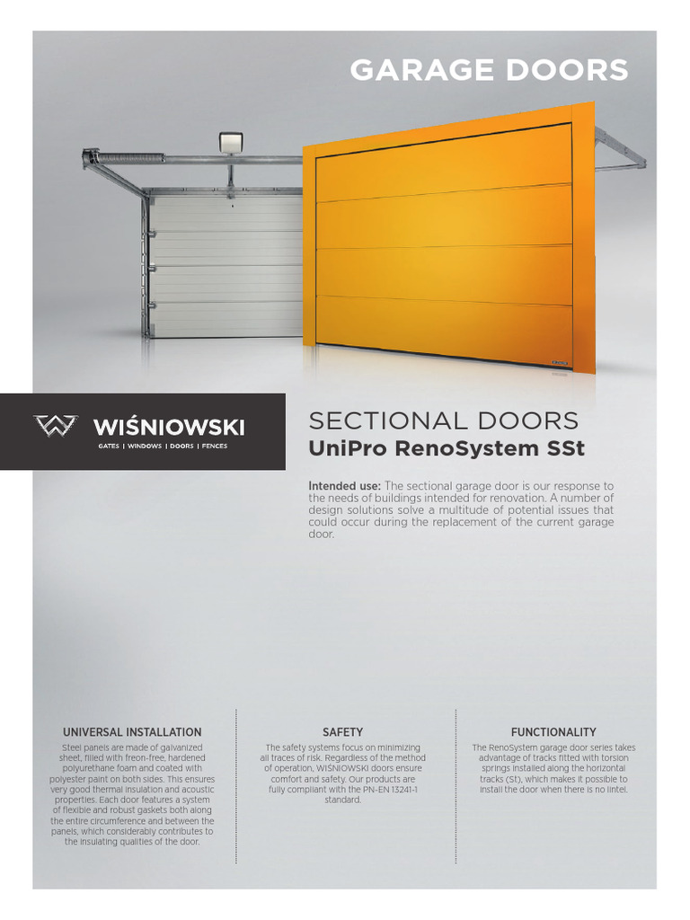 k60 en UniPro RenoSystem SST Wisniowski | PDF | Door | Glasses