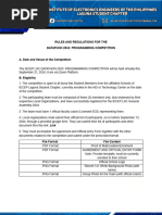 CodeChum National Programming Challenge Mechanics | PDF | Control Flow ...