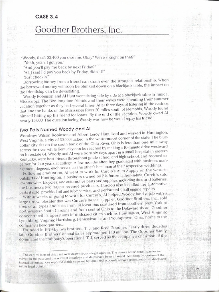 Goodner Brothers, Inc. | PDF