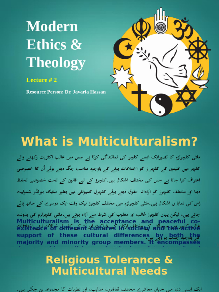 Lecture-2 Modern Ethics & Theology | PDF