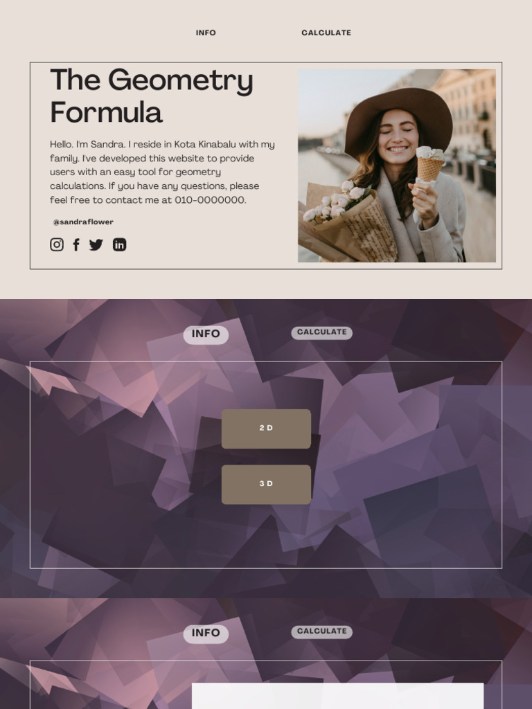 Geometry Calculation Tool Online | PDF