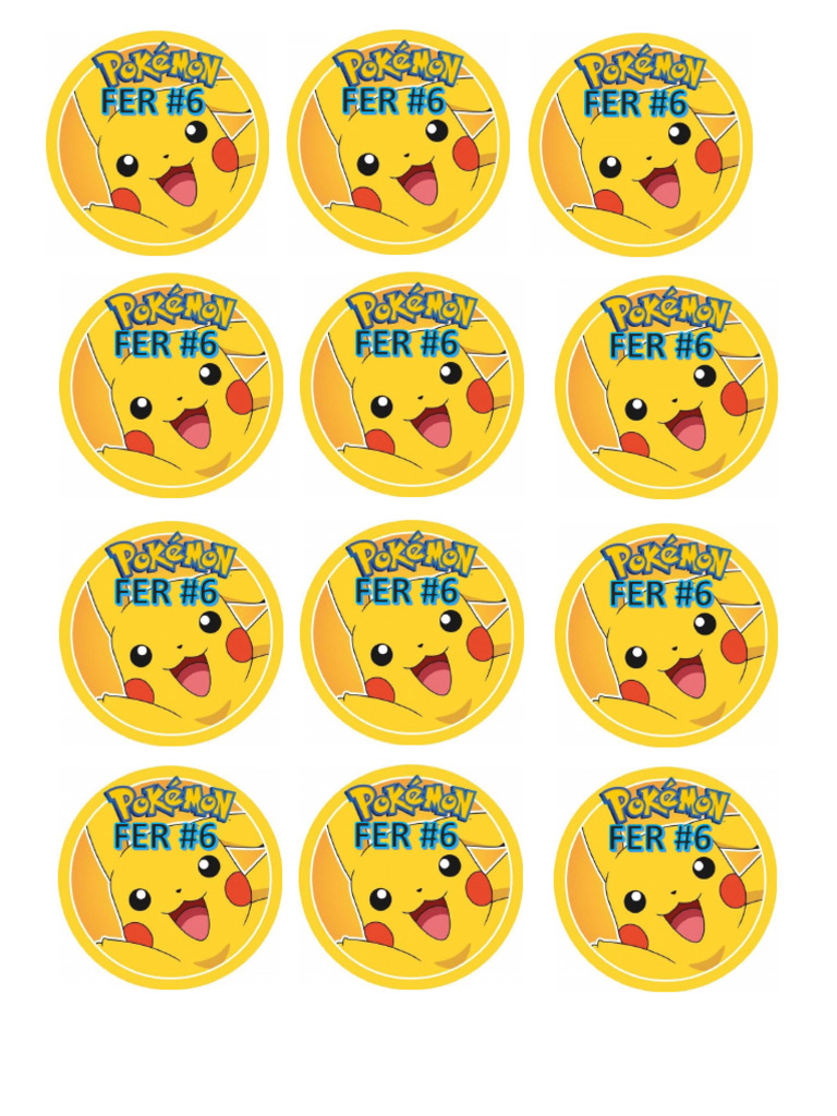 Stickers Pokemon | PDF