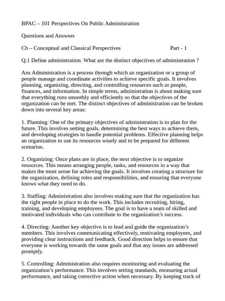 BPAC - 101 Important Questions | PDF | Regulatory Compliance | Policy