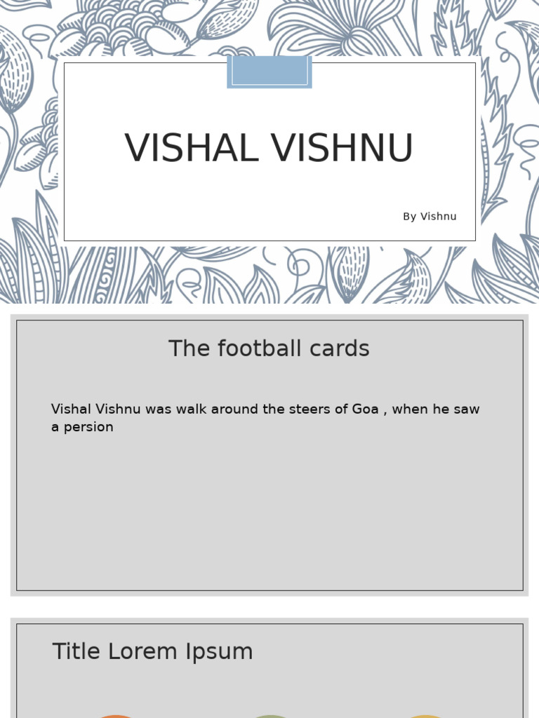 Vishal vishnu | PDF
