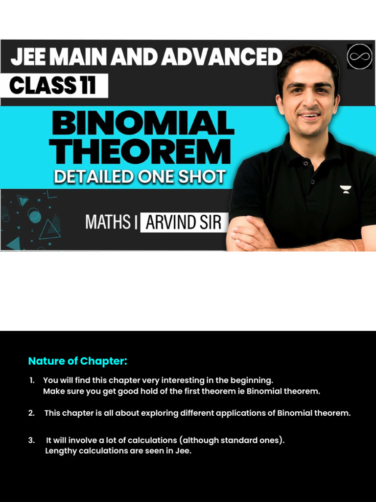 Binomial One Shot Pdf Factorization Mathematical Analysis