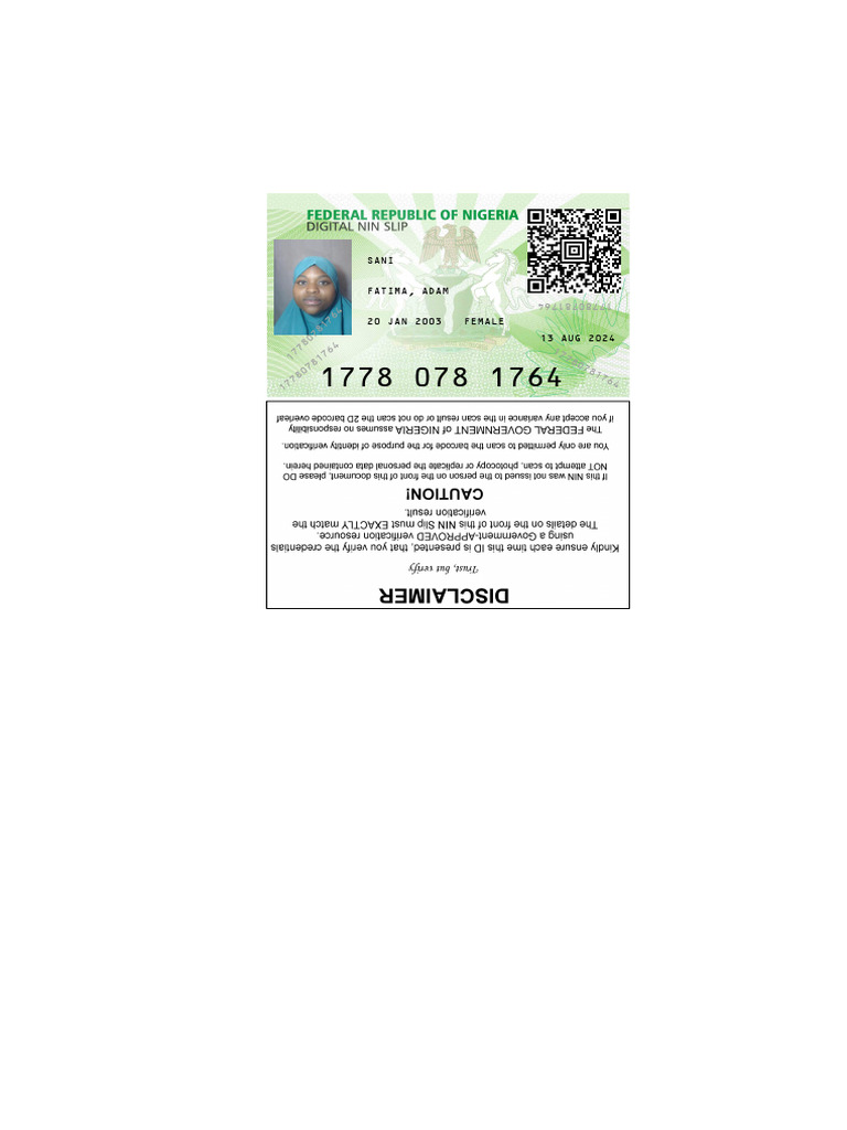 Premium Nin Slip | PDF