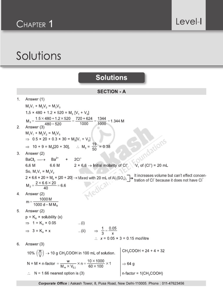 CLS MED-24-25-XII Che Package-1 Level-1 Chapter-1 Unlocked | PDF