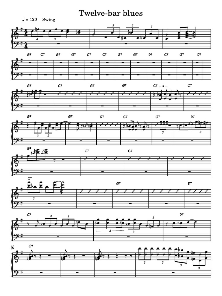 Twelve Bar Blues | PDF