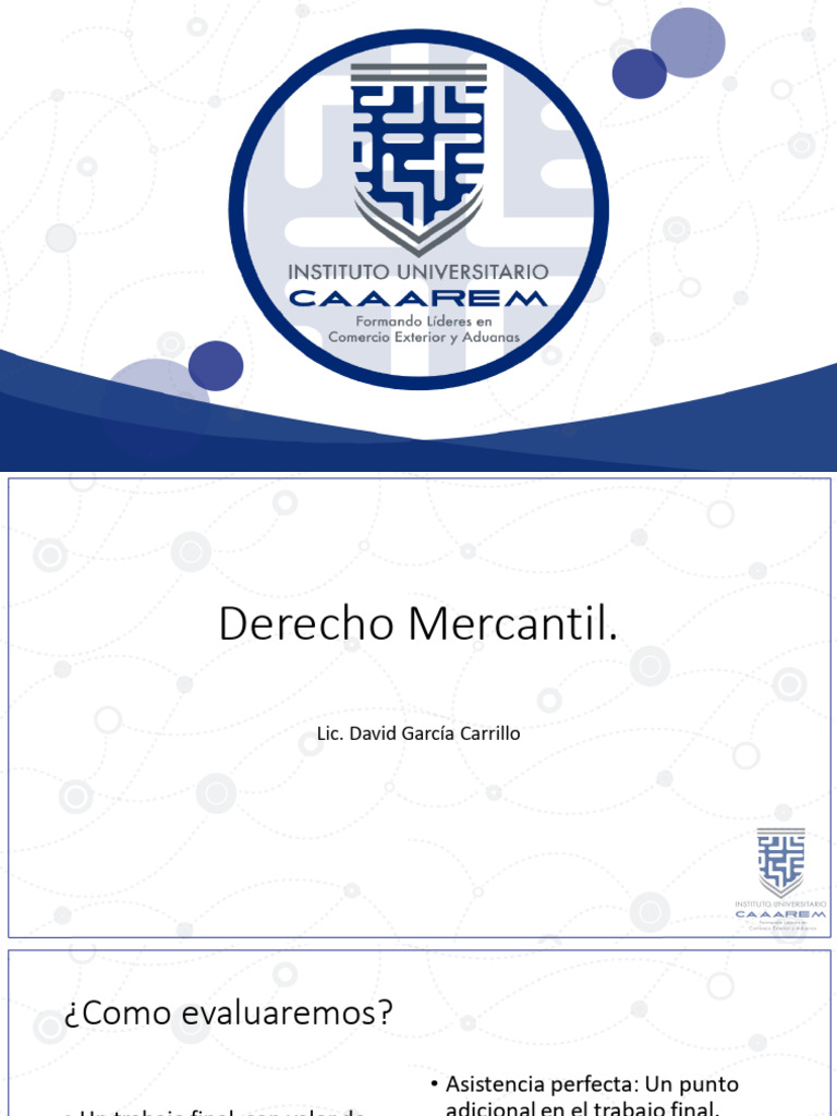Introducción al Derecho Mercantil | PDF | Instrumento negociable ...