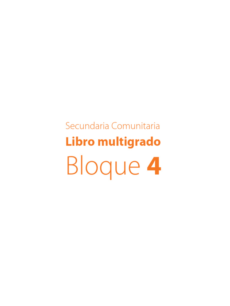 Libro Multigrado Bloque 4 | PDF | La sexualidad humana | Reproducción