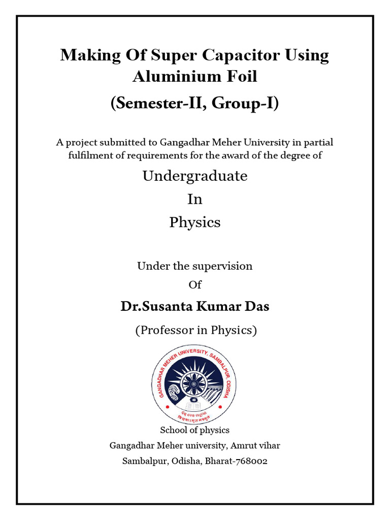 Capacitor (Creative Practical) | PDF | Capacitor | Electrical Components