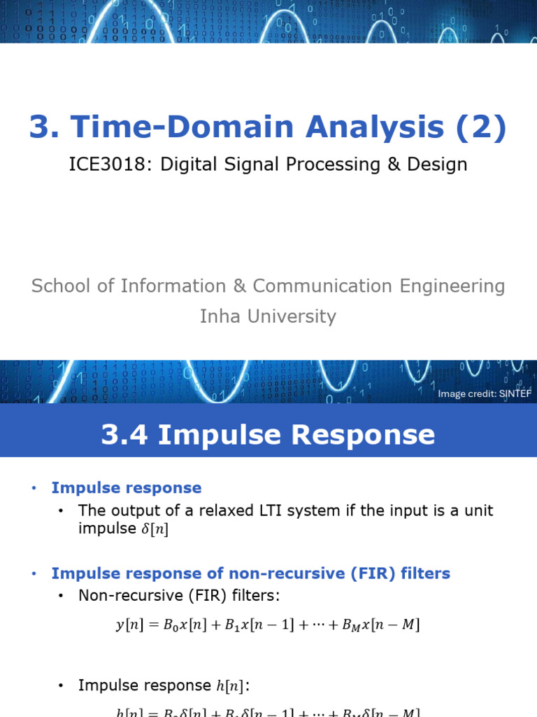 3 Time Domain Analysis (2) | PDF | Applied Mathematics | Electrical Engineering