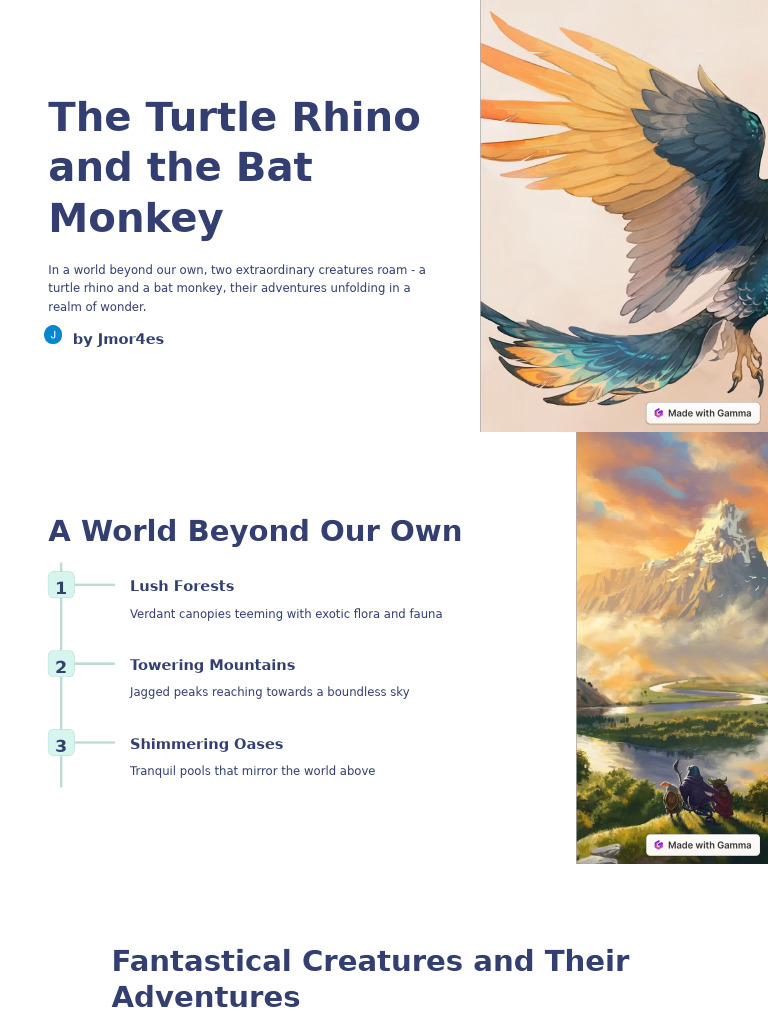 Adventures of Turtle Rhino & Bat Monkey | PDF | Social Science ...